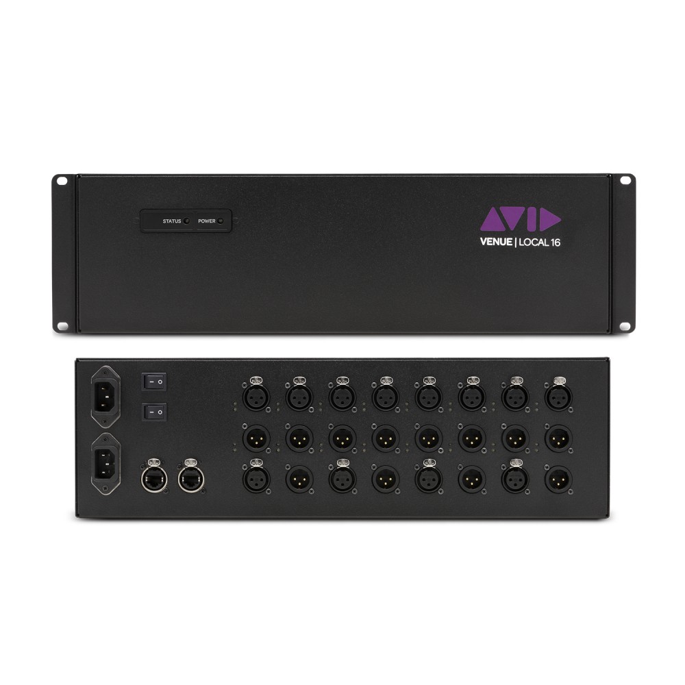 Mezcladores Digitales Avid Stage Racks VENUE | Local 16 I/O Rack