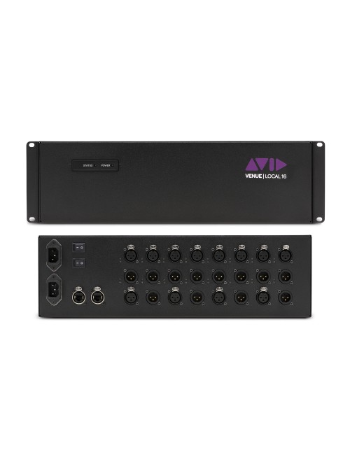 Mezcladores Digitales Avid Stage Racks VENUE | Local 16 I/O Rack